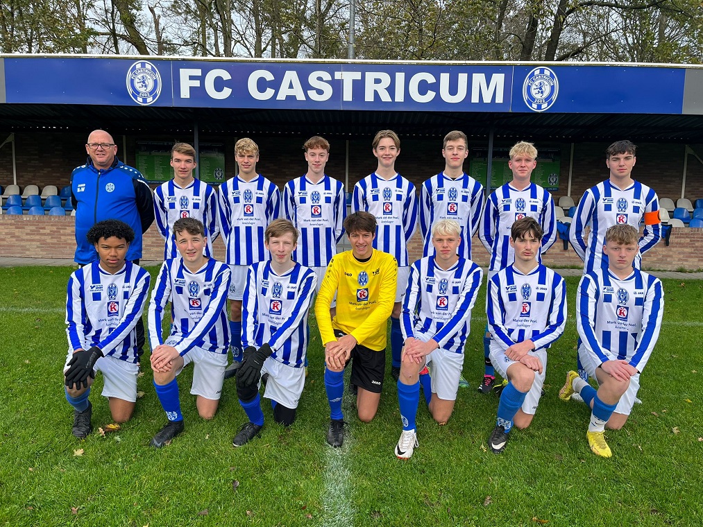 FC CASTRICUM JO17-2 WEER EEN RONDE VERDER IN DE BEKER. | FC Castricum