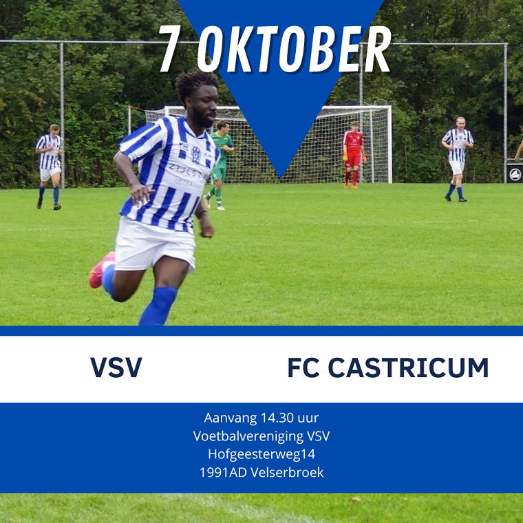 VSV IN EERSTE WEDSTRIJD DOOR DE FORESTERS AFGEDROOGD; FC CASTRICUM ...