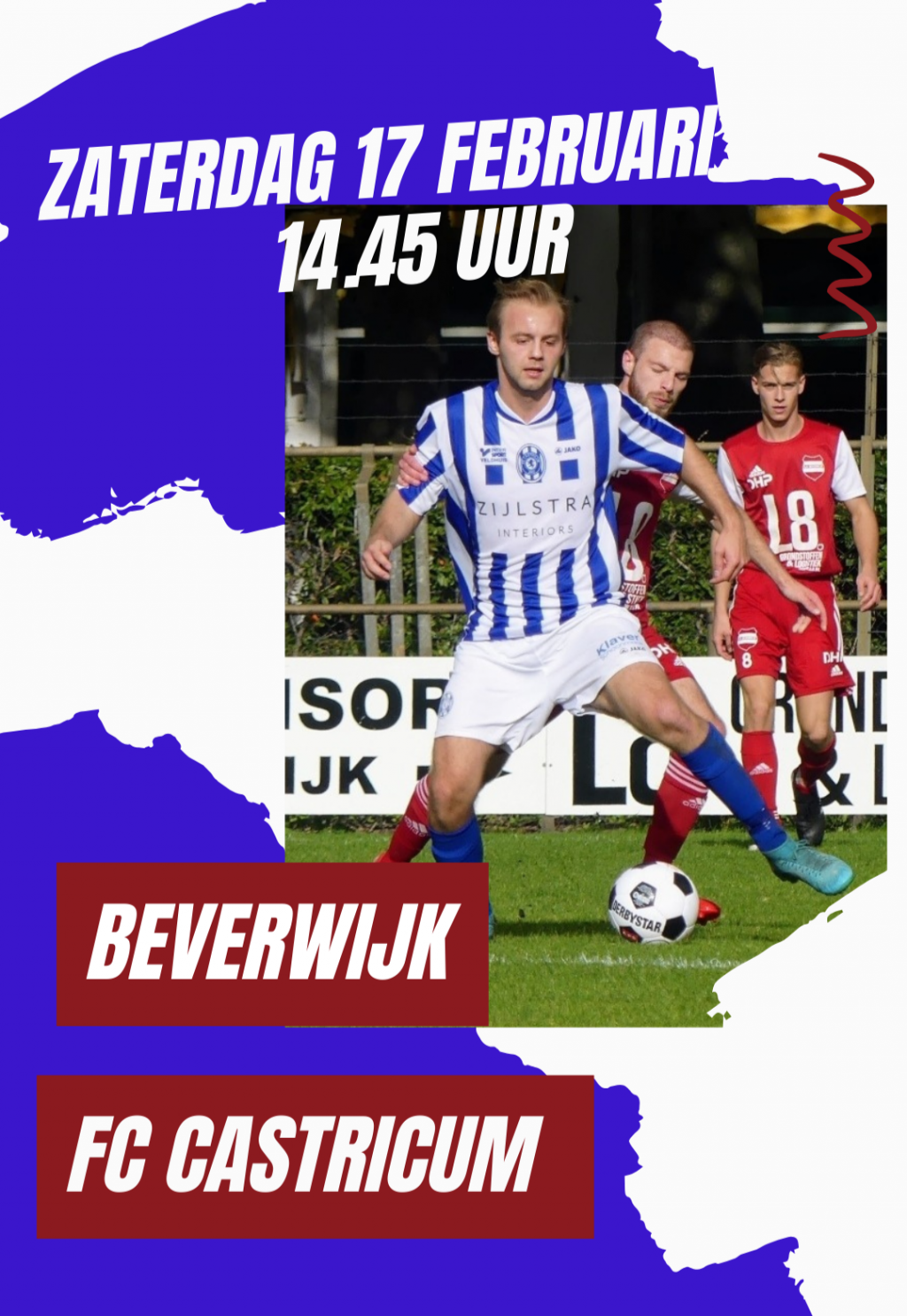 BEVERWIJK 1 - FC CASTRICUM 1 17-2-2024 14.45 UUR | FC Castricum