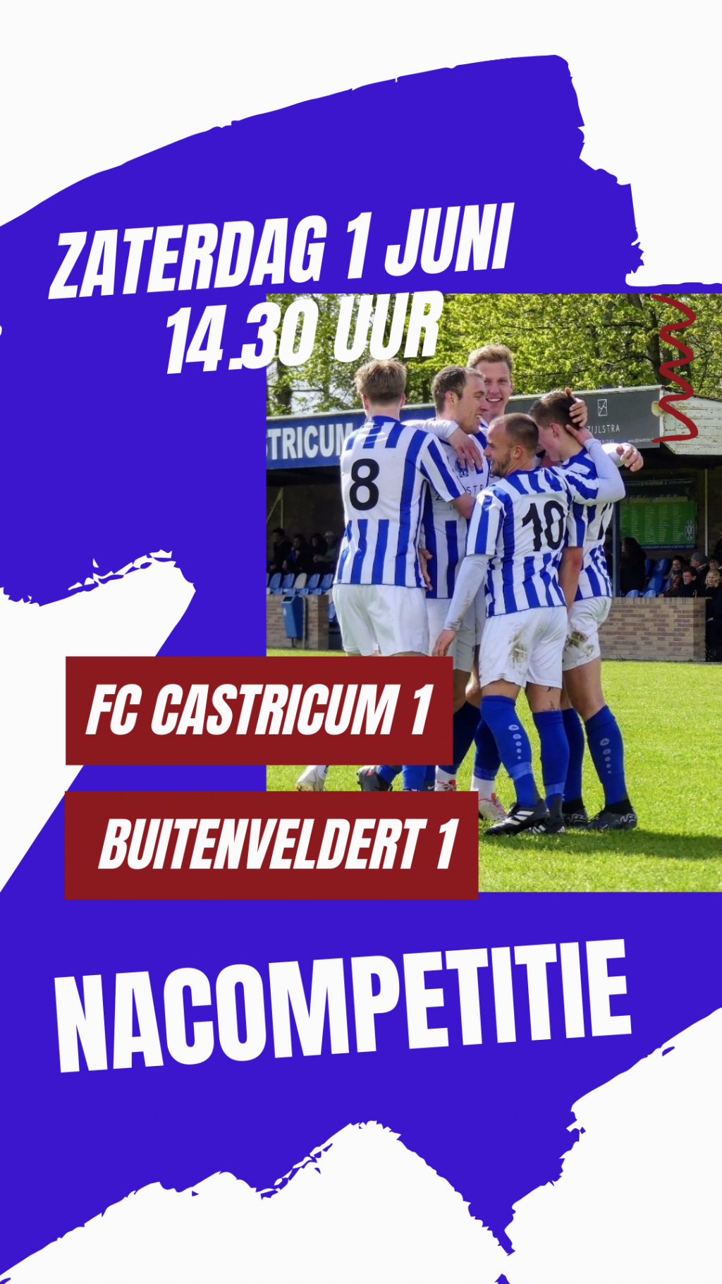 FC CASTRICUM THUIS TEGEN BUITENVELDERT | FC Castricum